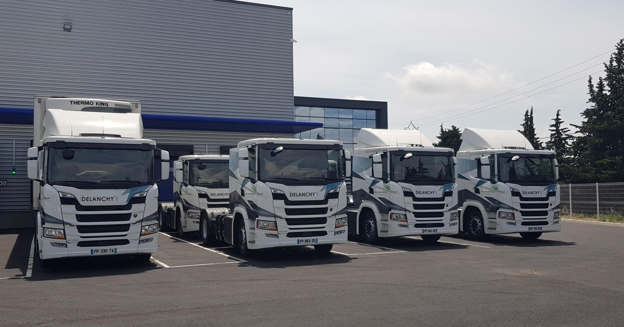 Seven Scania G410 for our Générac agency - Delanchy
